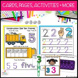Number 1-10 Activities Pack