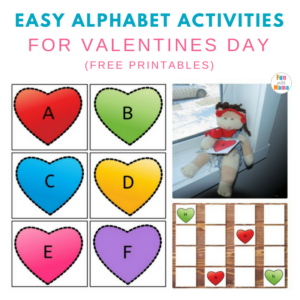 Valentine Heart Letter Activity