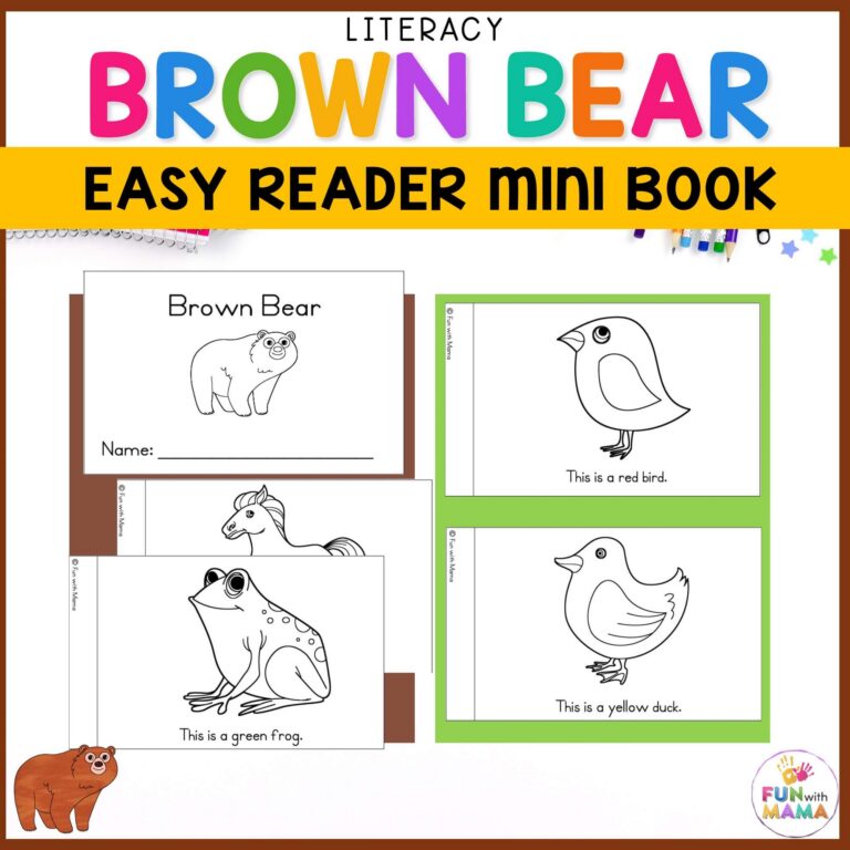 Brown Bear Easy Reader Mini Book