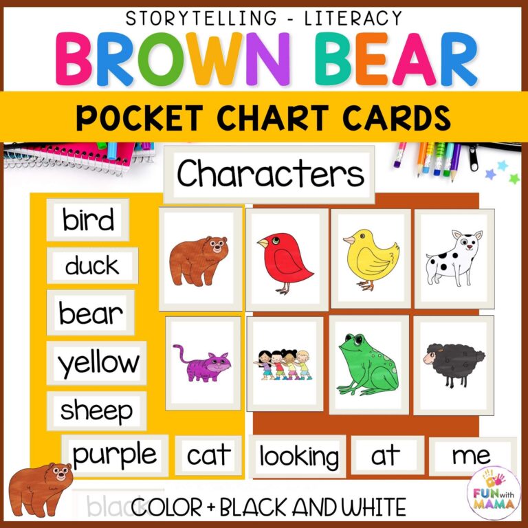 Brown Bear Story Chart