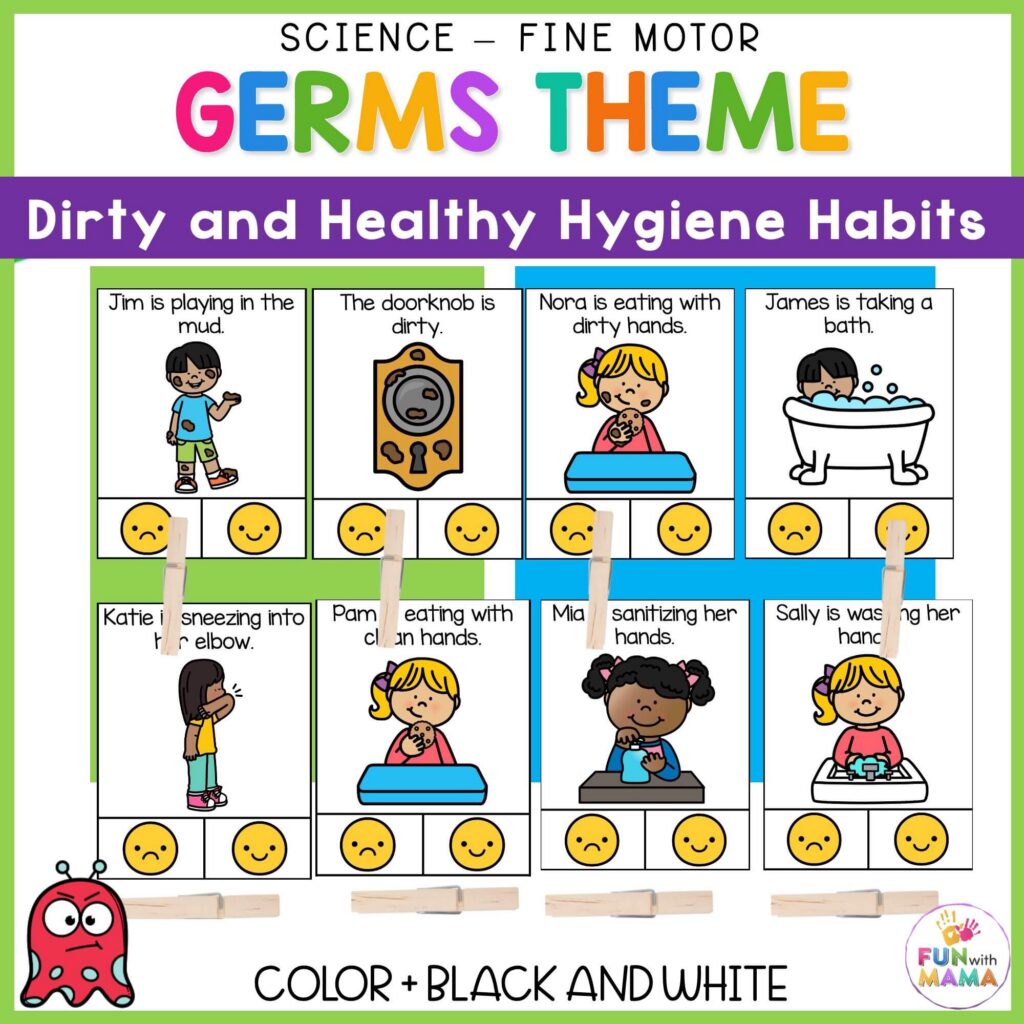 Dirty and Healthy Hygiene Habits