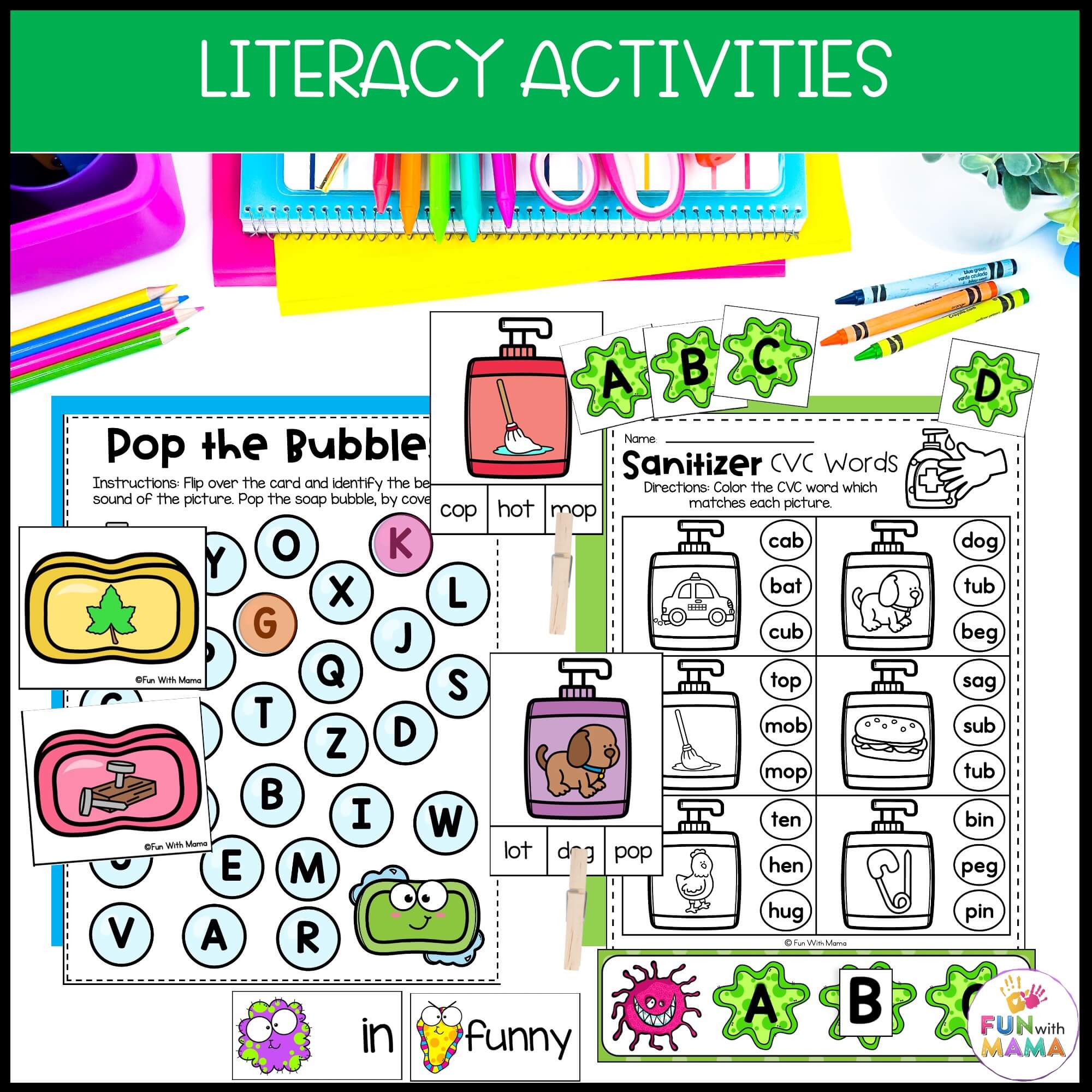 Germ Activities Pack
