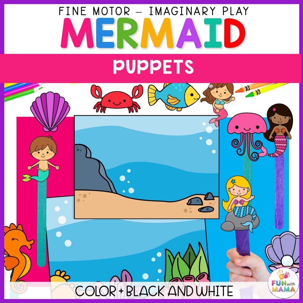 Mermaid Puppets