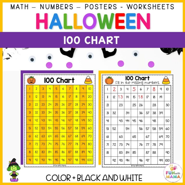 Halloween 100 Chart