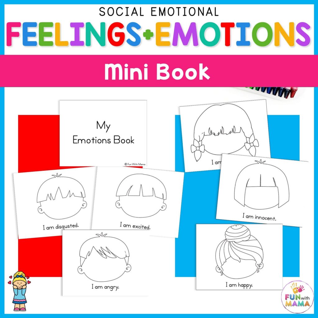 Feelings + Emotions Mini Book