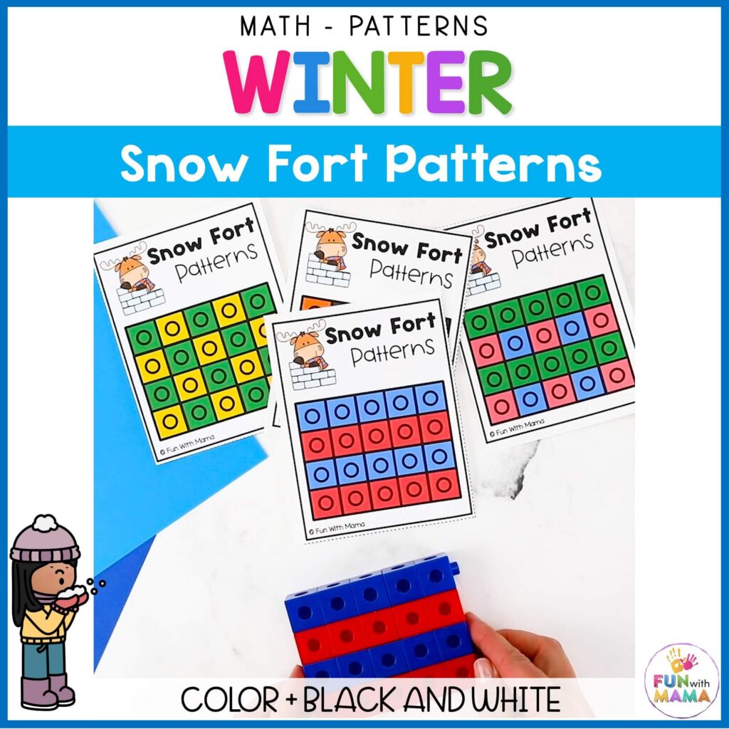 Winter Snow Fort Patterns
