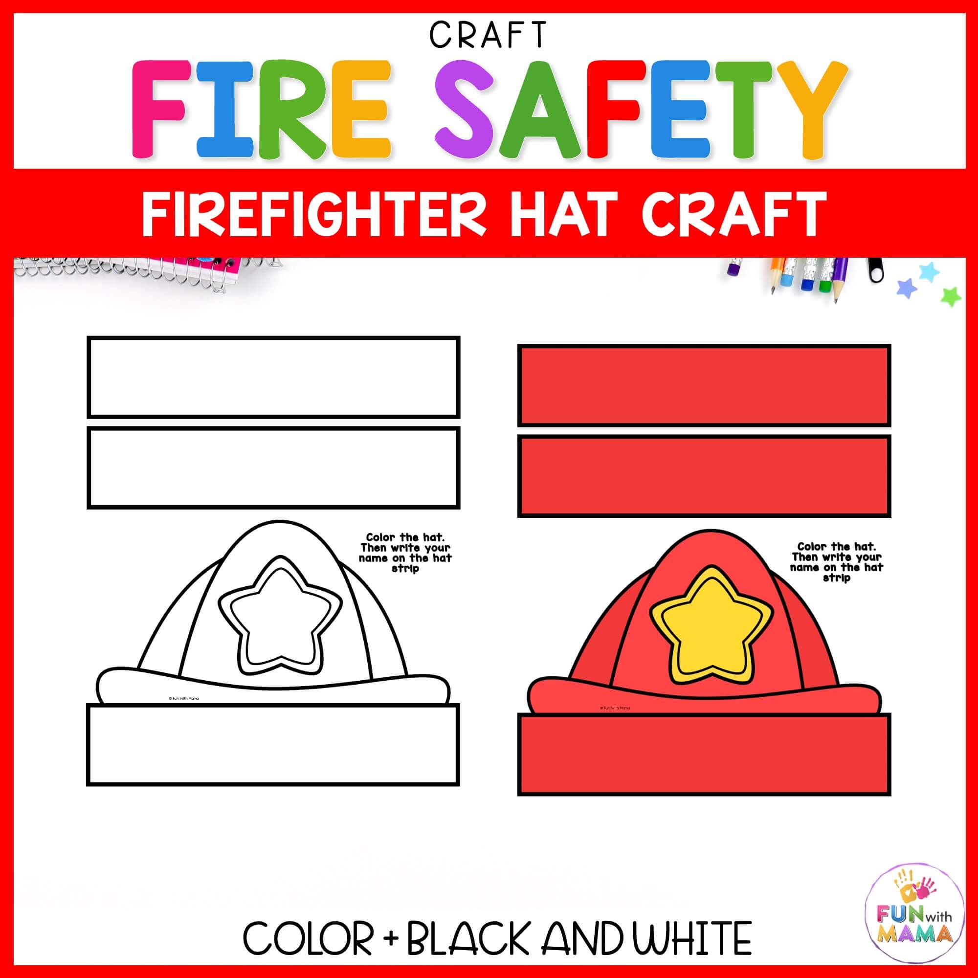Firefighter Hat Craft